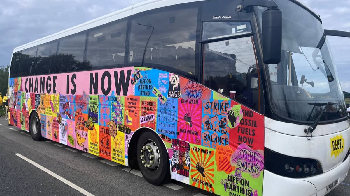 Climate campaigners embark on bus tour | cambrian-news.co.uk